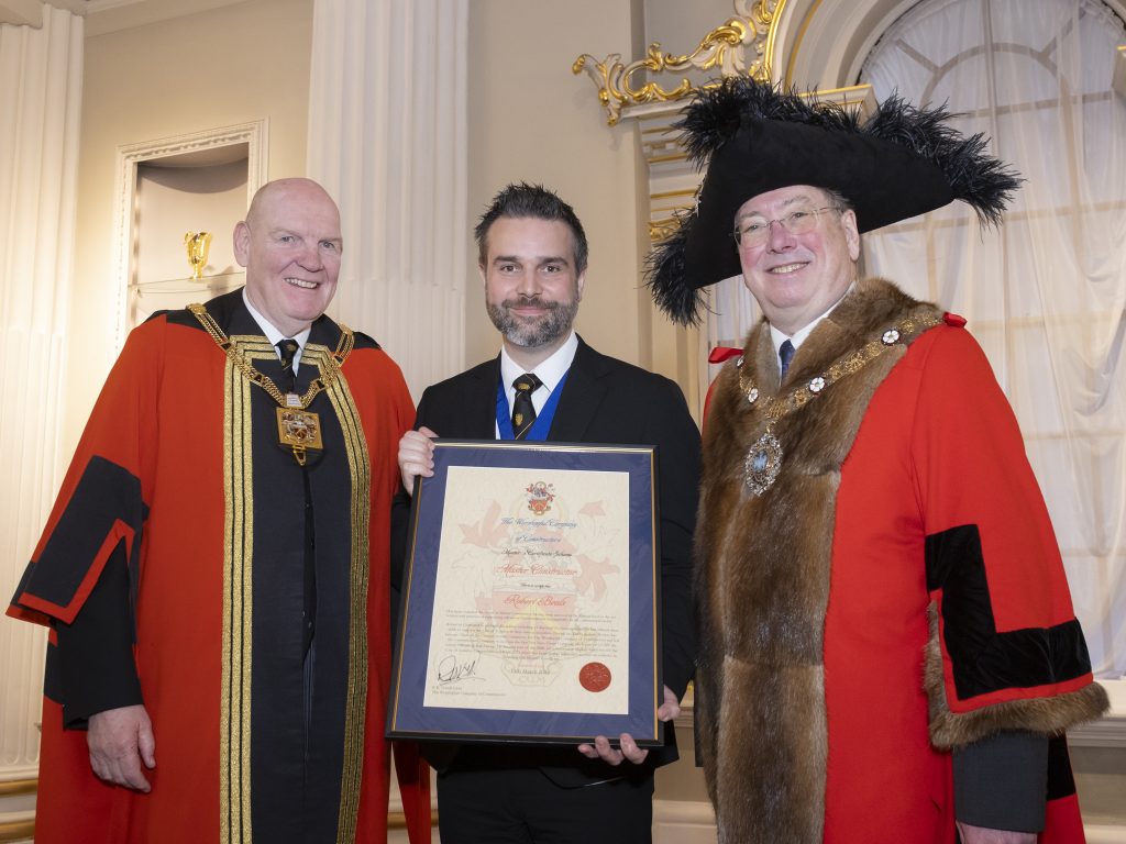 Rob Beales Is Awarded Prestigious Master Certificate by The Rt Hon. The ...